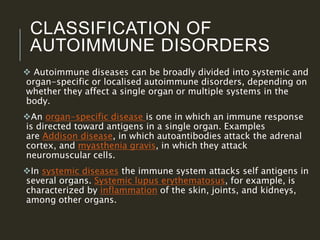 Organ specific autoimmune | PPTX