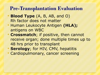 organ -transplantation medical procedure | PPTX