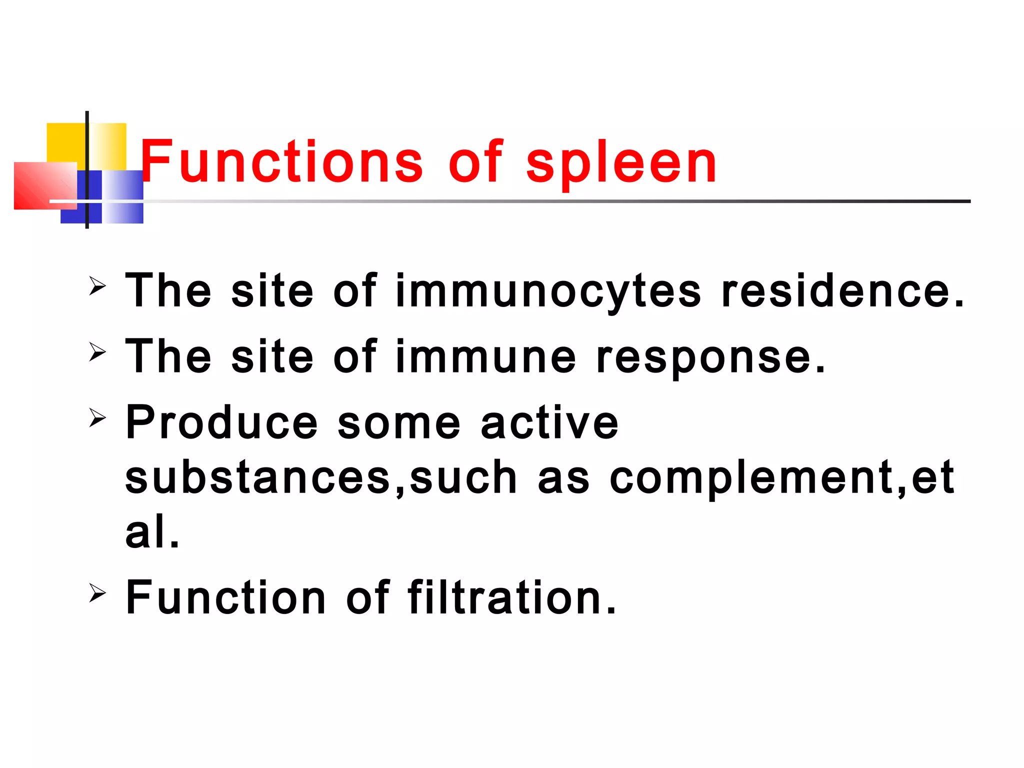 Organ and tissues of immune system | PPT