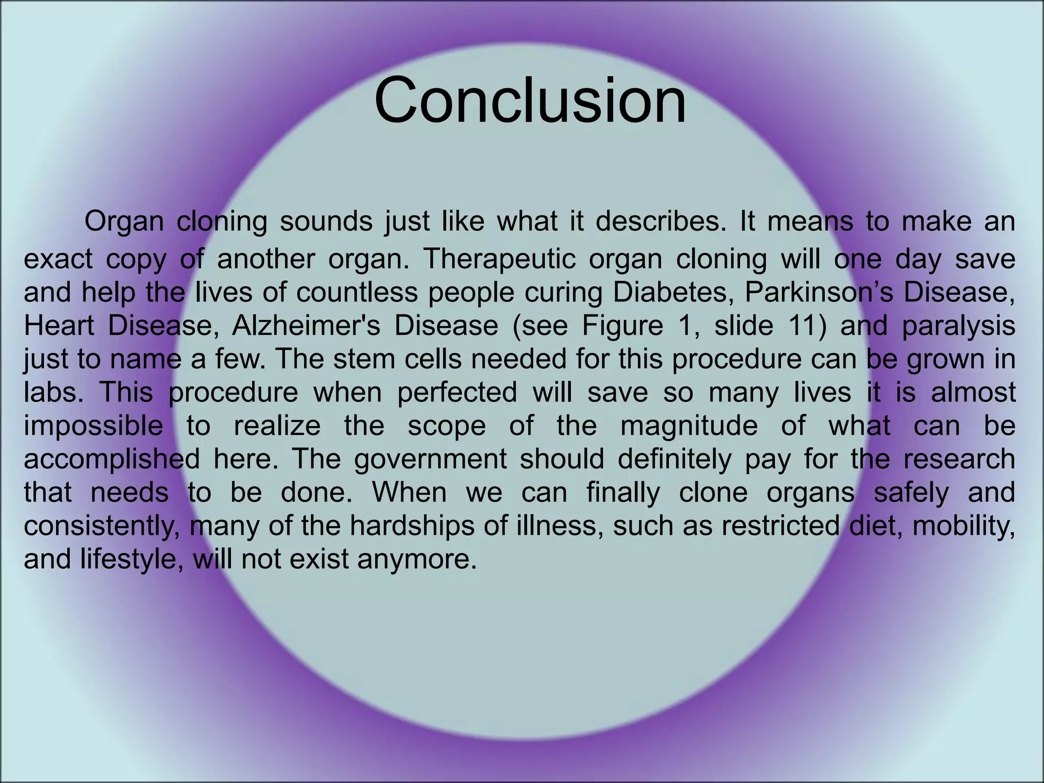 Organ cloning project revised | KEY