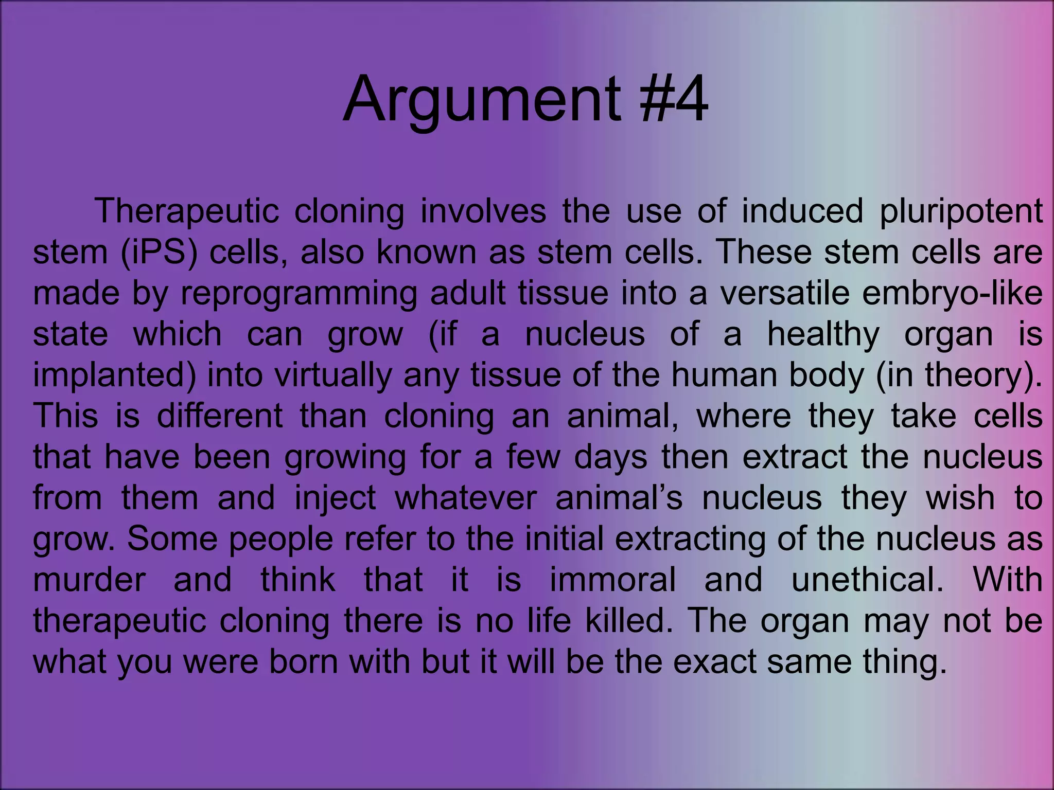 Organ cloning project revised | KEY
