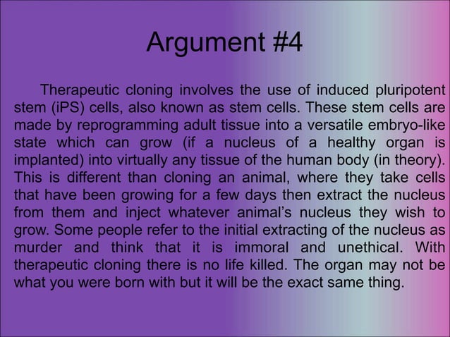 Organ cloning project revised | KEY