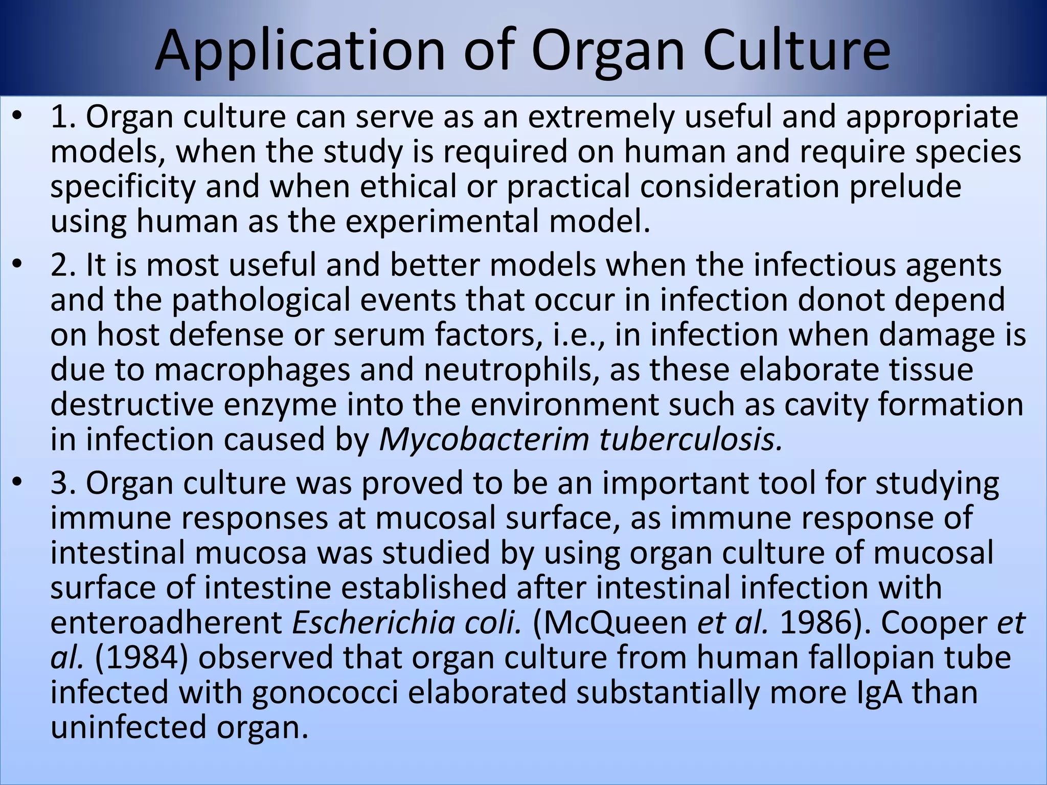 Organ culture- animal tissue culture | PPTX