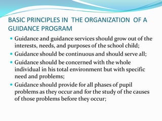Org and admin of guidance | PPTX