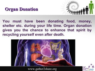 Organ Donation - A Gift of Life | PPT