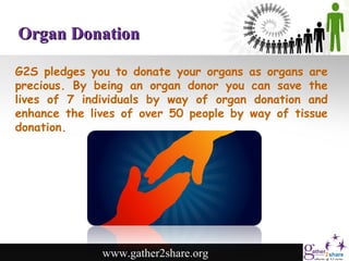 Organ Donation - A Gift of Life | PPT