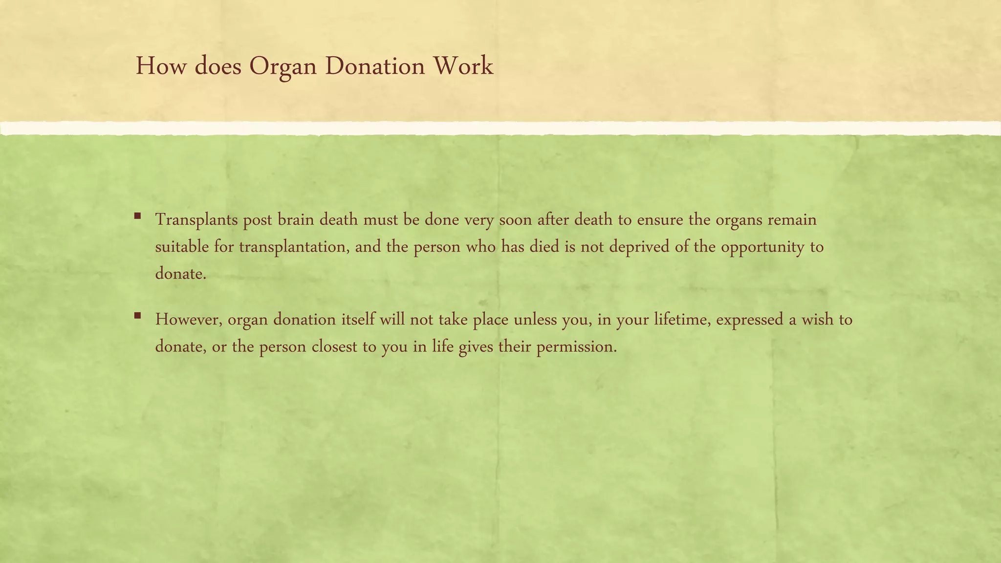 Organ donation | PPT