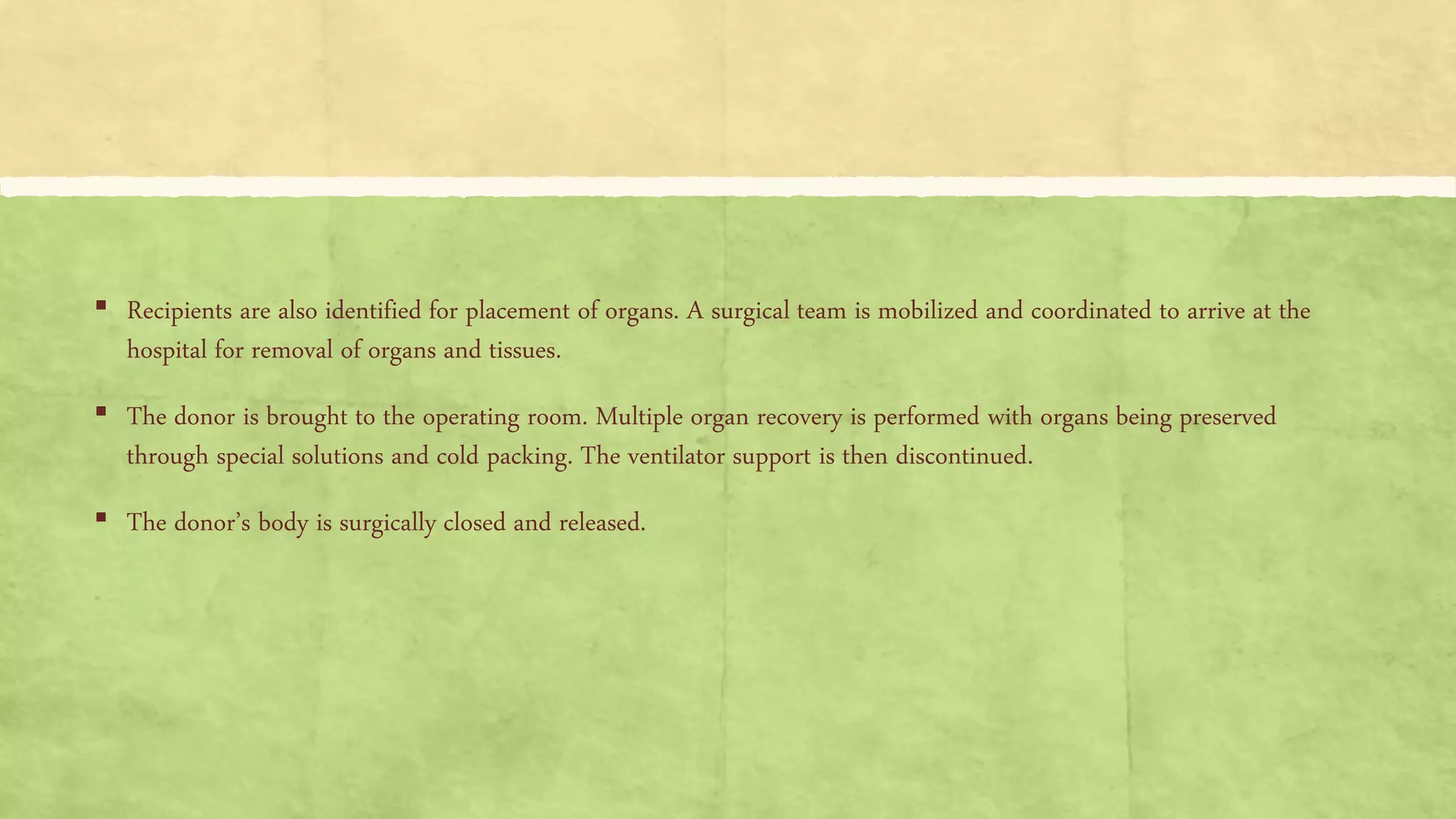 Organ donation | PPT