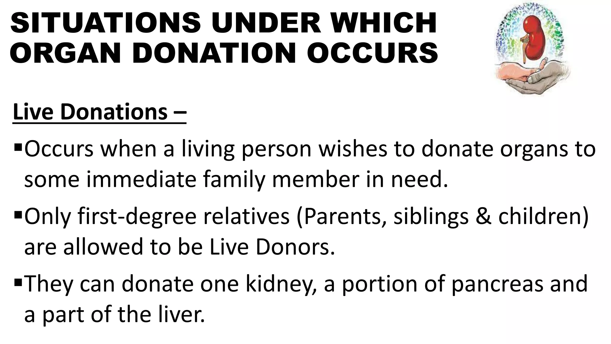 Organ donation and role of nurse | PPTX