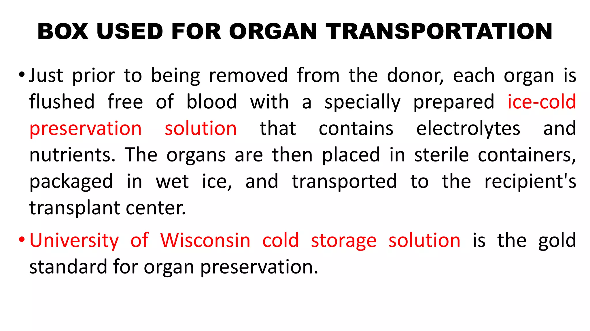 Organ donation and role of nurse | PPTX
