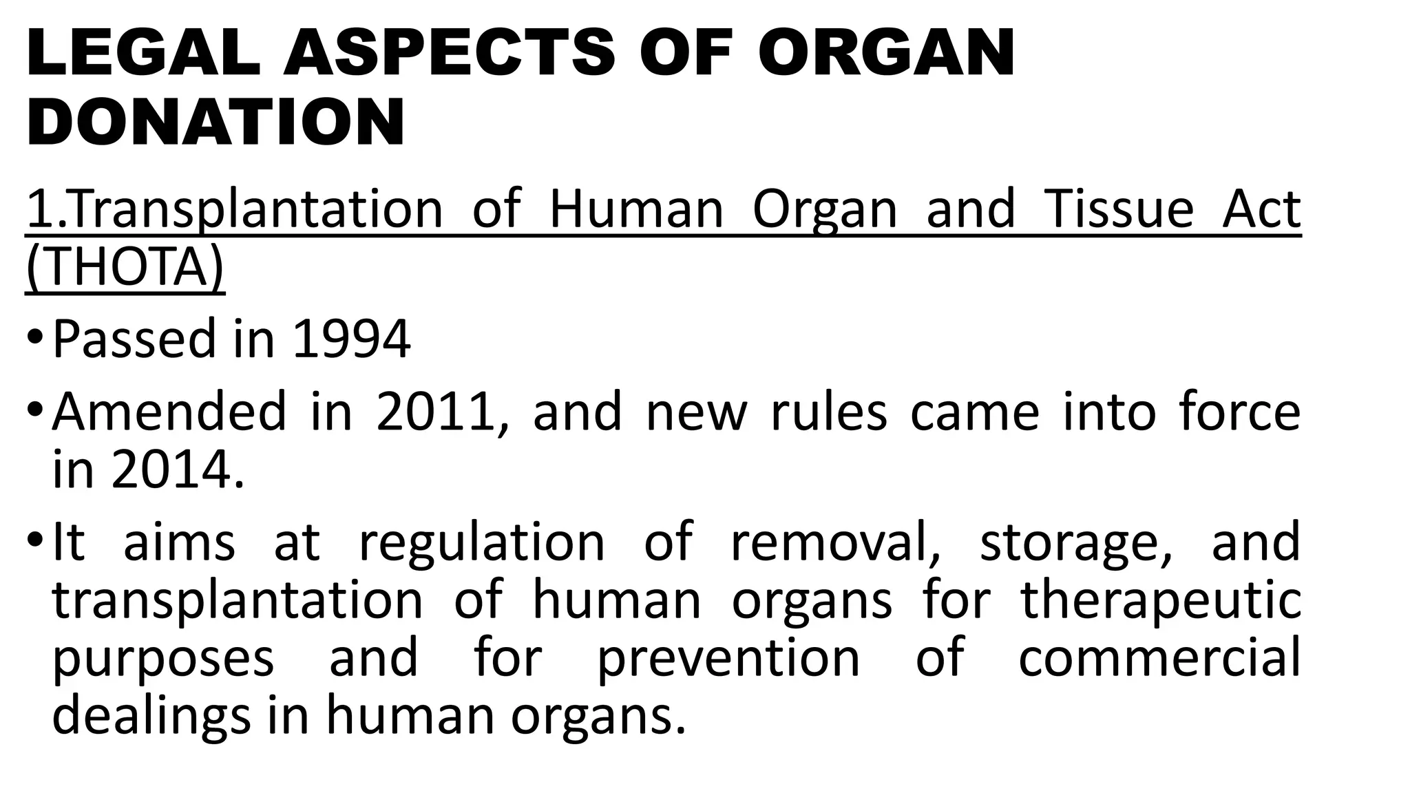 Organ donation and role of nurse | PPTX