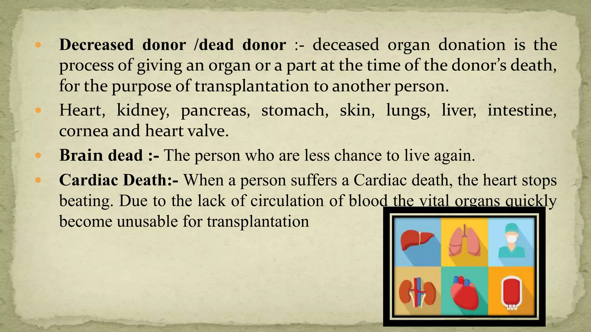 Organ donation | PPTX