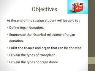 Organ donation copy | PPTX