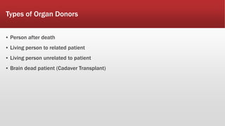 Organ donation | PPTX
