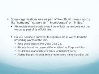 Organizations and symbols | PPTX