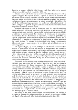 Organet drejtuese te parlamentit | RTF