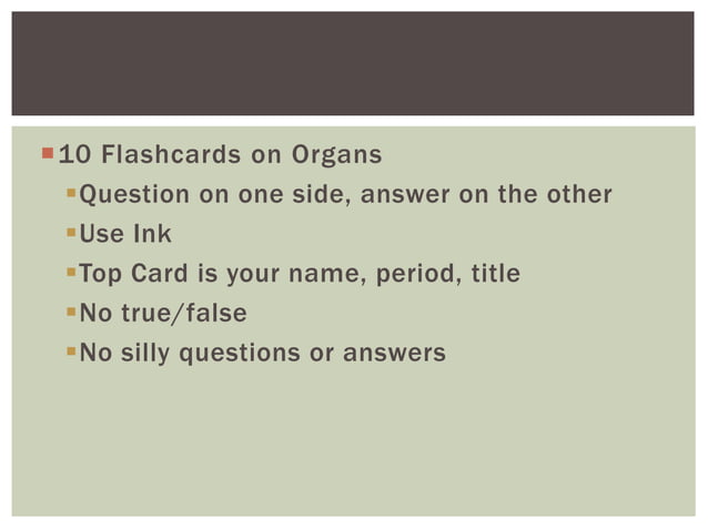 Basic Organ function | PPT