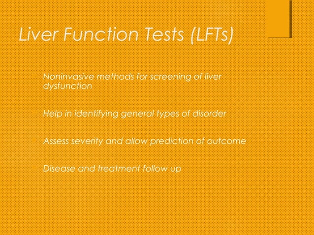 Organ Function Tests | PPT | Digestive Disorders | Diseases and Conditions