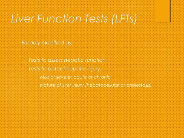 Organ Function Tests | PPT | Digestive Disorders | Diseases and Conditions