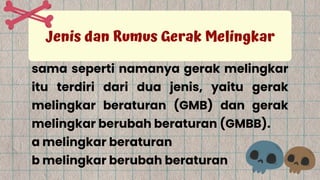Gerak melingkar, materi fisika kelas XI kurmer | PDF