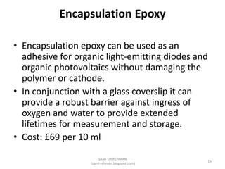 Organic Semiconductor Technology | PDF