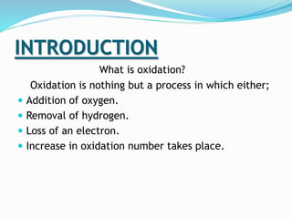 Oxidation | PPTX