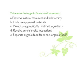 What Is Organic Farming? | PDF