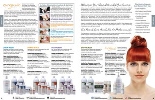 Organic Salon Systems Product Brochure | PDF | Hair Care | Beauty