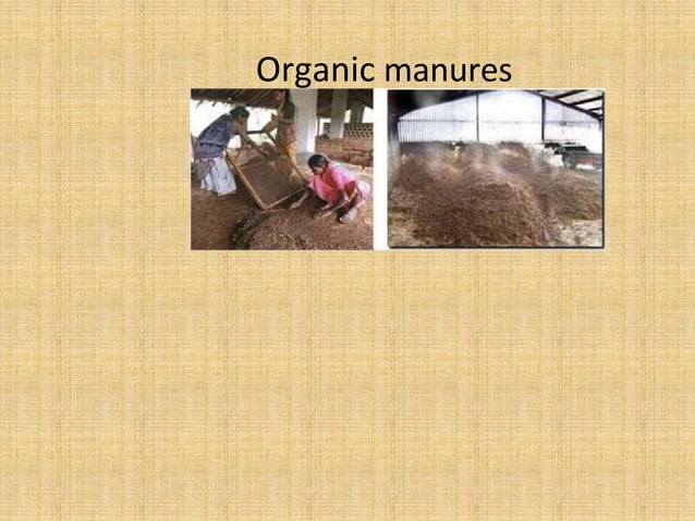 organic-manure-importance-amp-properties Sudhir Pannu.ppt | Agriculture ...