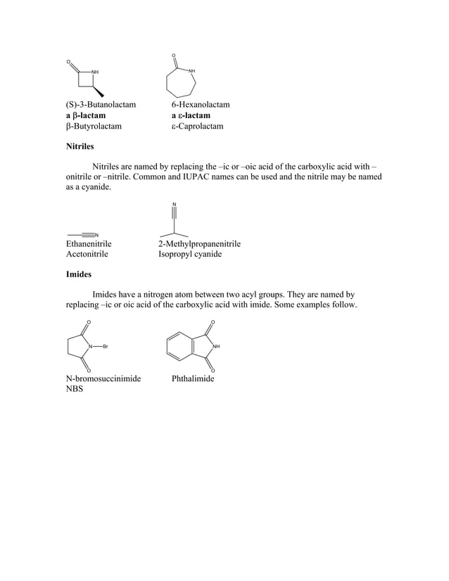 Organic Chemistry Nomenclature | PPT