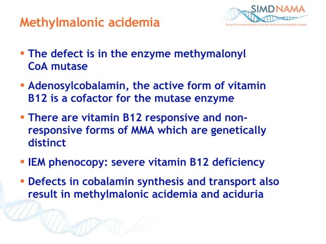 Organic Acidemias Didactic Bb Day1 3 Jh | PPT | Blood Disorders ...