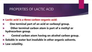 organic acid (lactic acid)-1.pptx