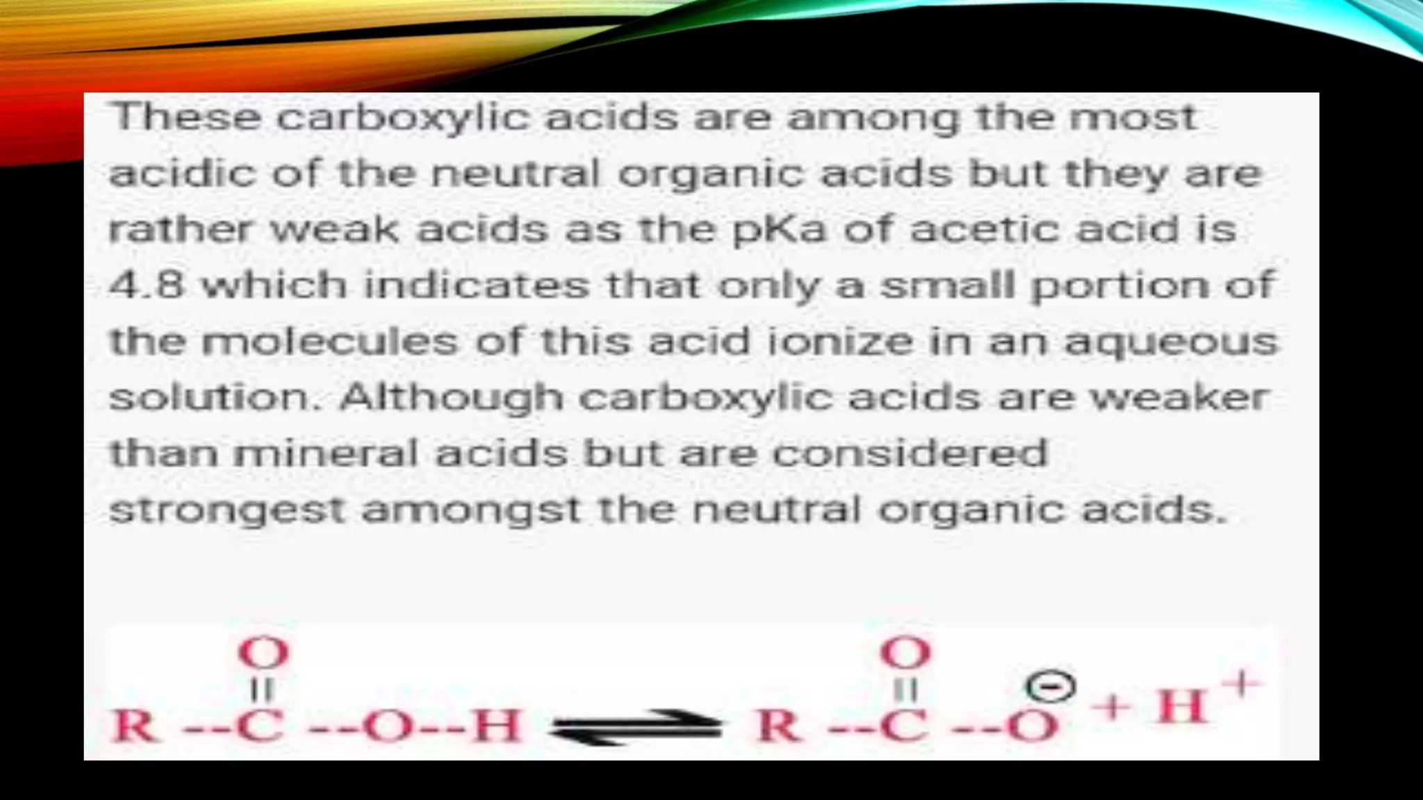 Organic acids | PPTX