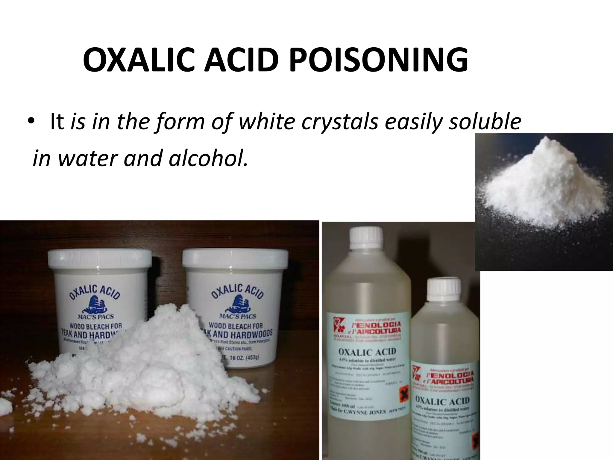 Organic Acids Toxicity | PPTX