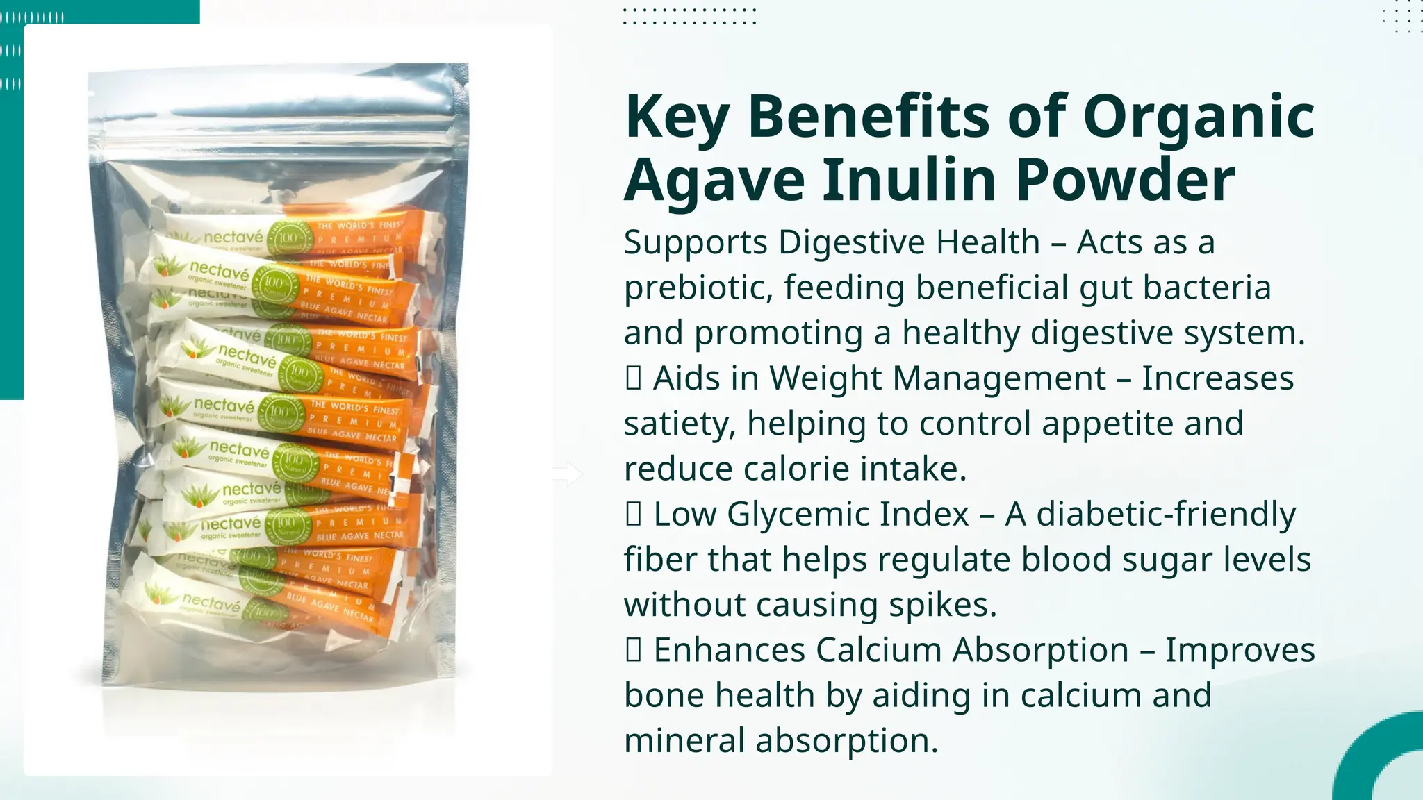 Organic Agave Inulin Powder .pptx