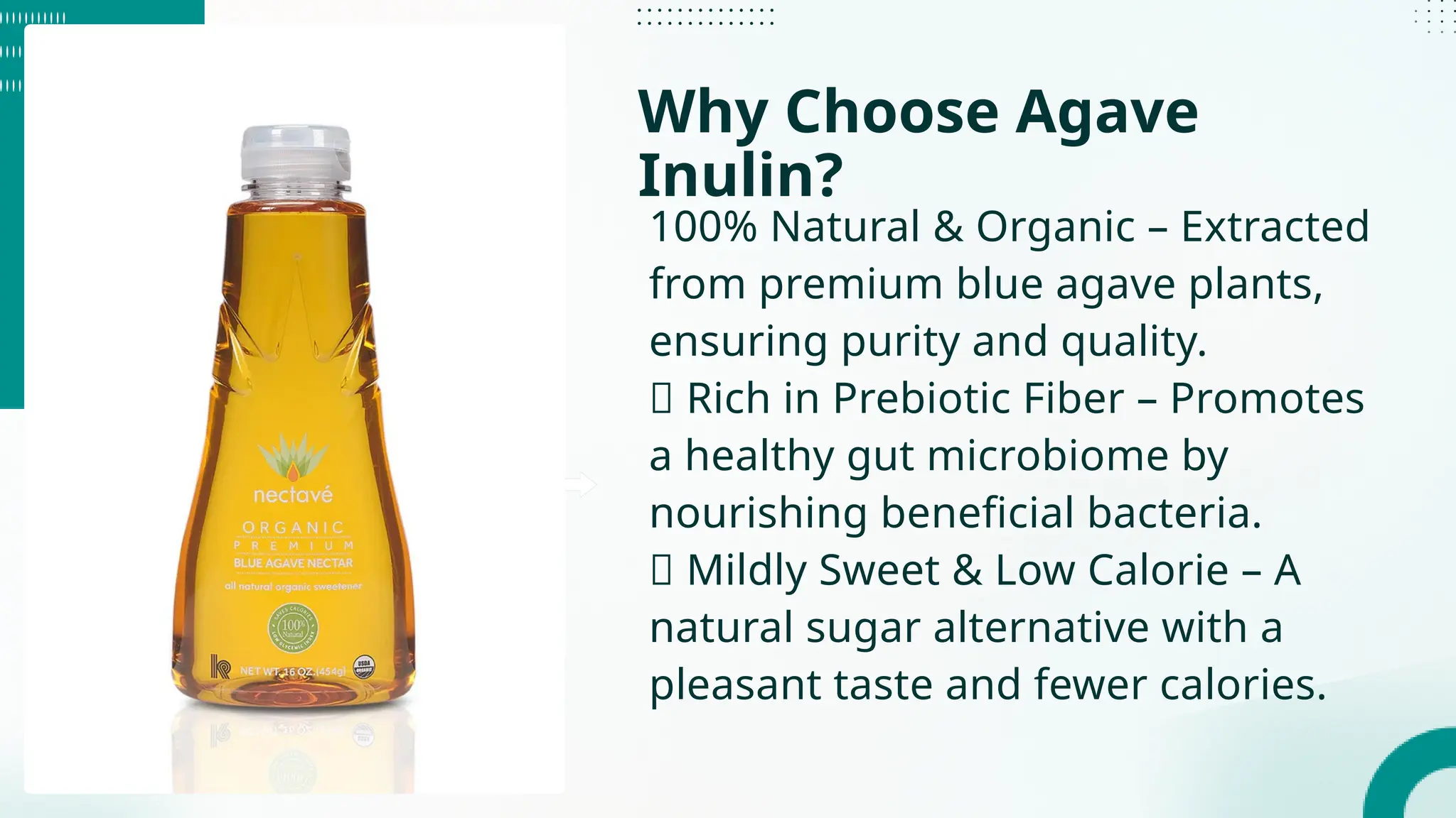 Organic Agave Inulin Powder .pptx