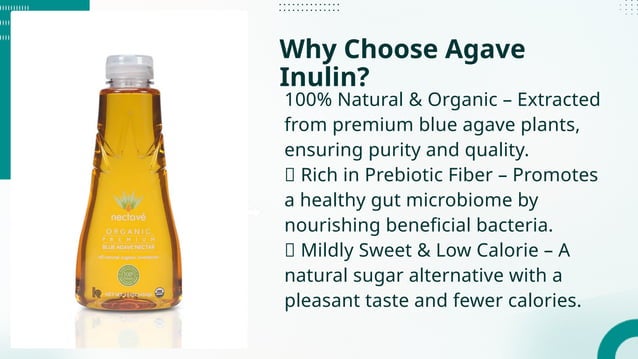 Organic Agave Inulin Powder .pptx