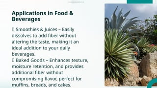 Organic Agave Inulin Powder .pptx