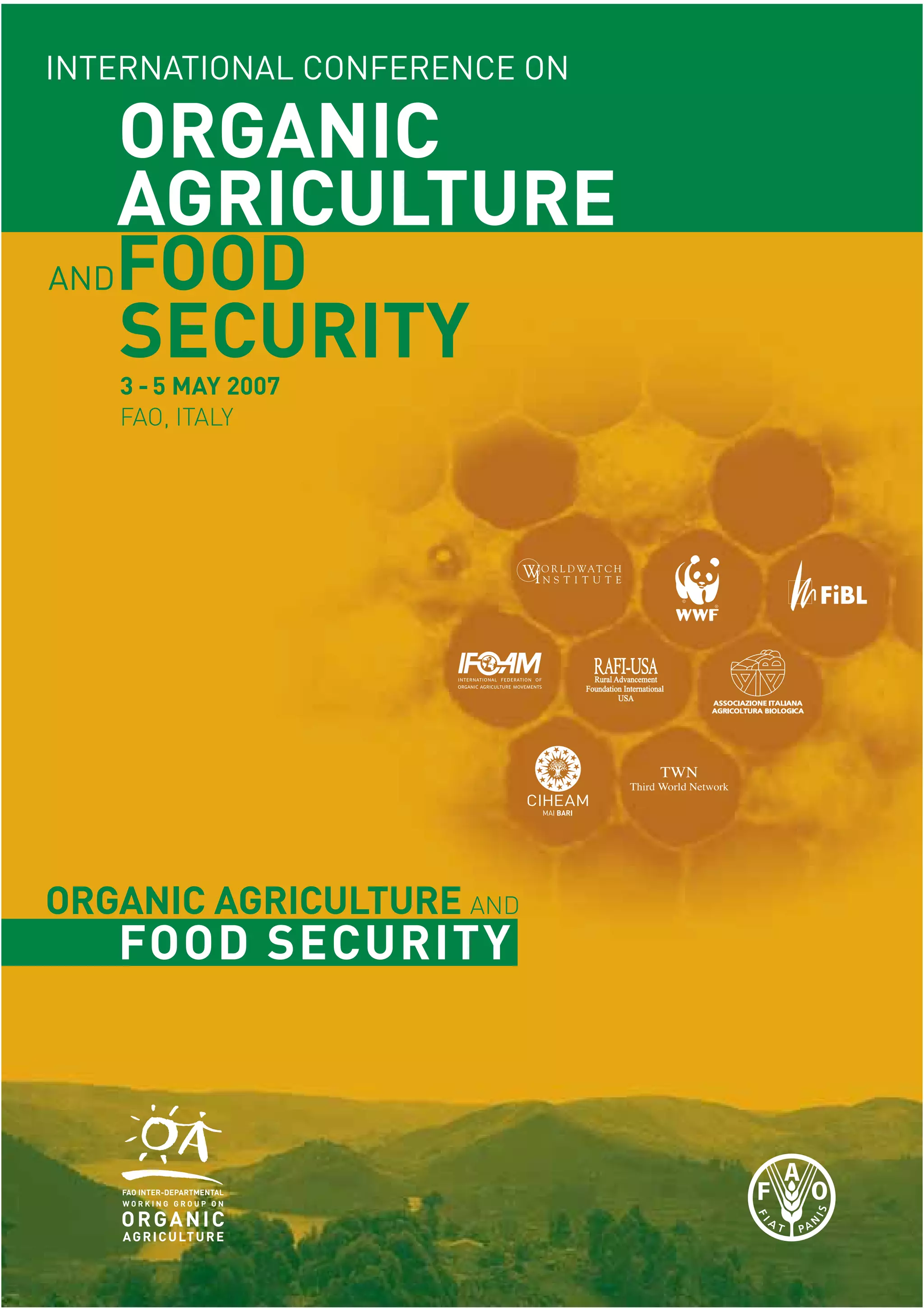 Organic agriculture and food security | PDF