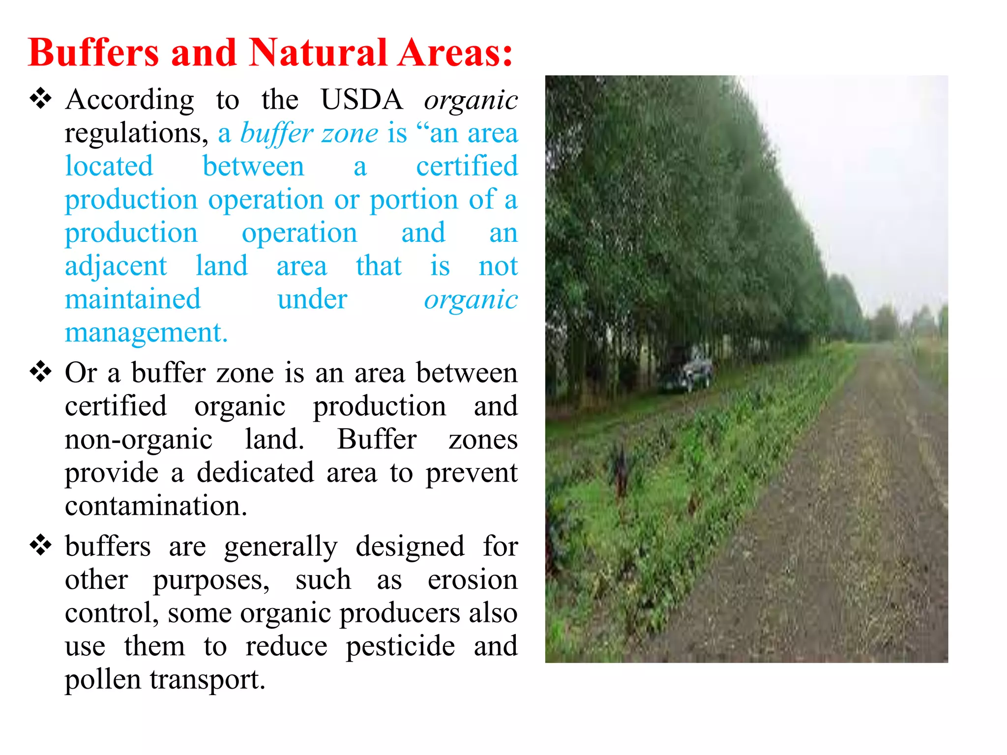 Organic agriculture scope and problems for conservation | PPTX