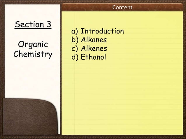 organic (alkanes).ppt | Chemistry | Science