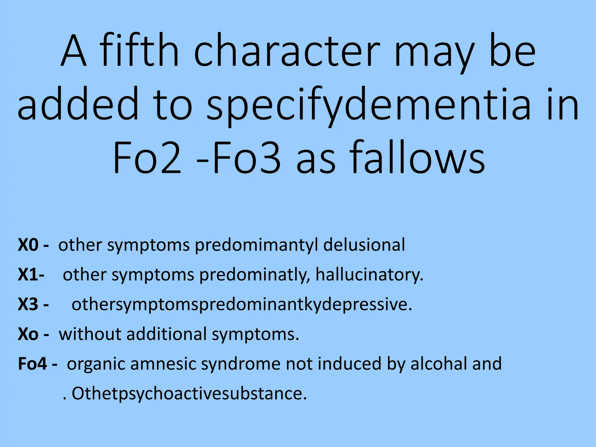 organic brain disorder.pptx its classification | PPTX