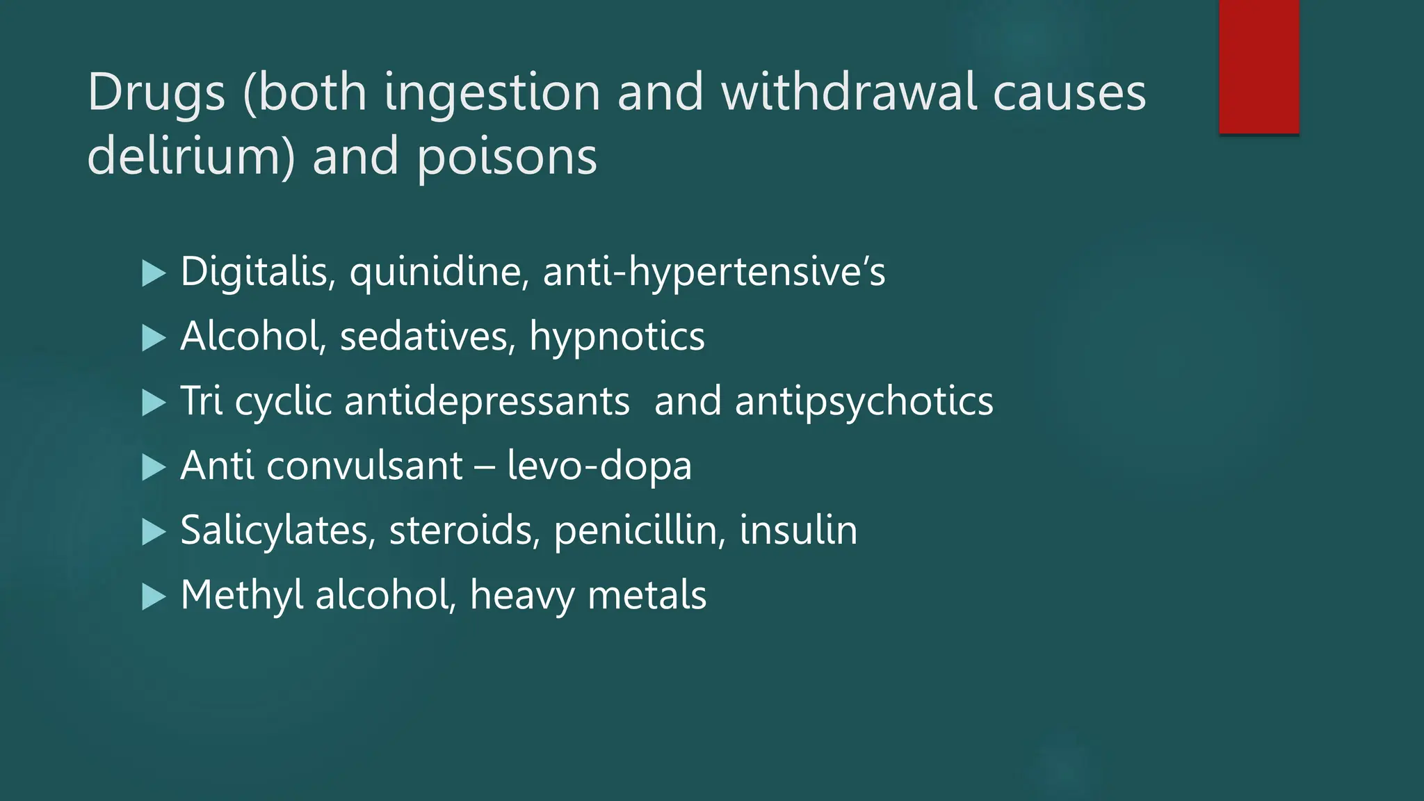 Organic Brain Disorders and their treatment. | PPTX