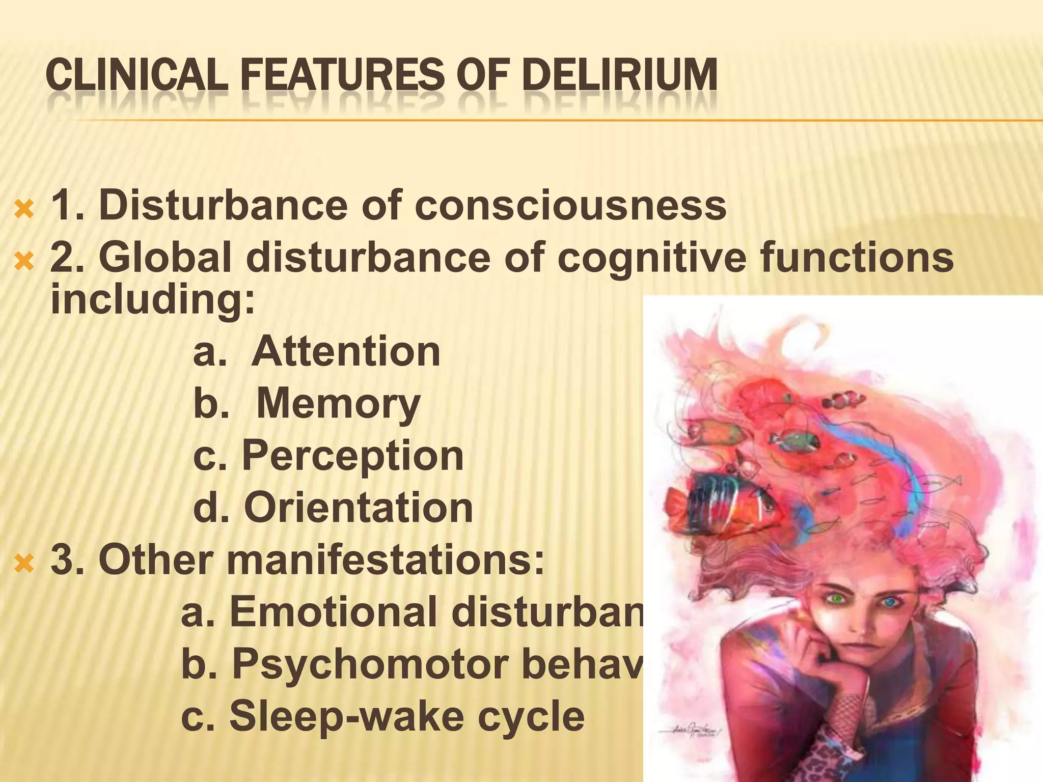 Organic brain syndrome | PPTX