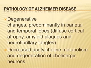 Organic brain syndrome | PPTX