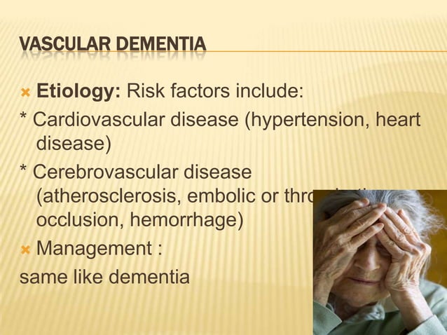 Organic brain syndrome | PPTX | Brain and Nervous System Disorders ...