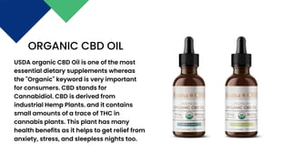 ORGANIC CBD OIL | PPT