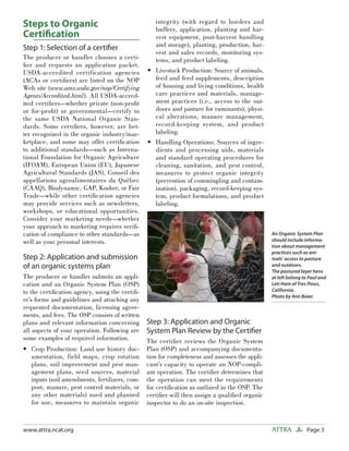 Organic Certification Process | PDF