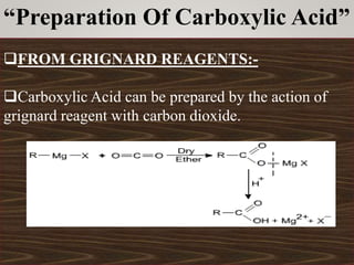 carboxylic acid | PPTX