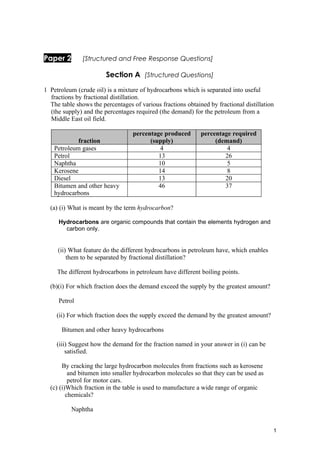 Organic Chem Hw 1 | DOC